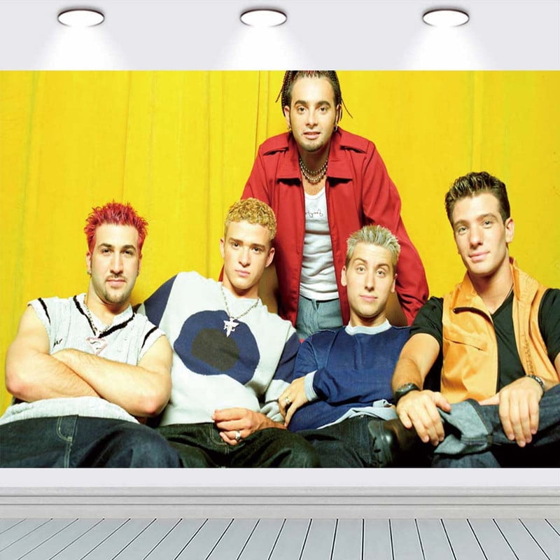 NSYNC Party Supplies Backdrop Banner Poster Birthday Decorations ...