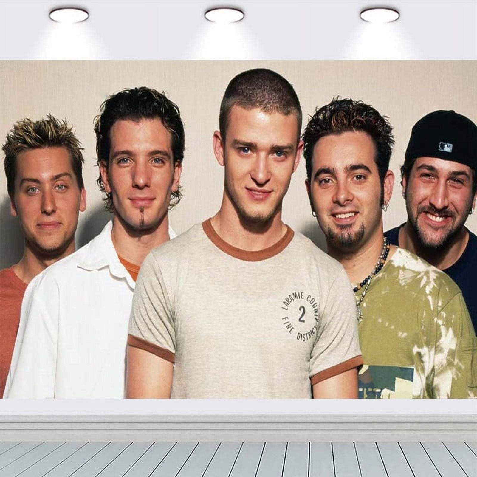 NSYNC Party Supplies Background Backdrop Taspestry Banner Poster Decor ...