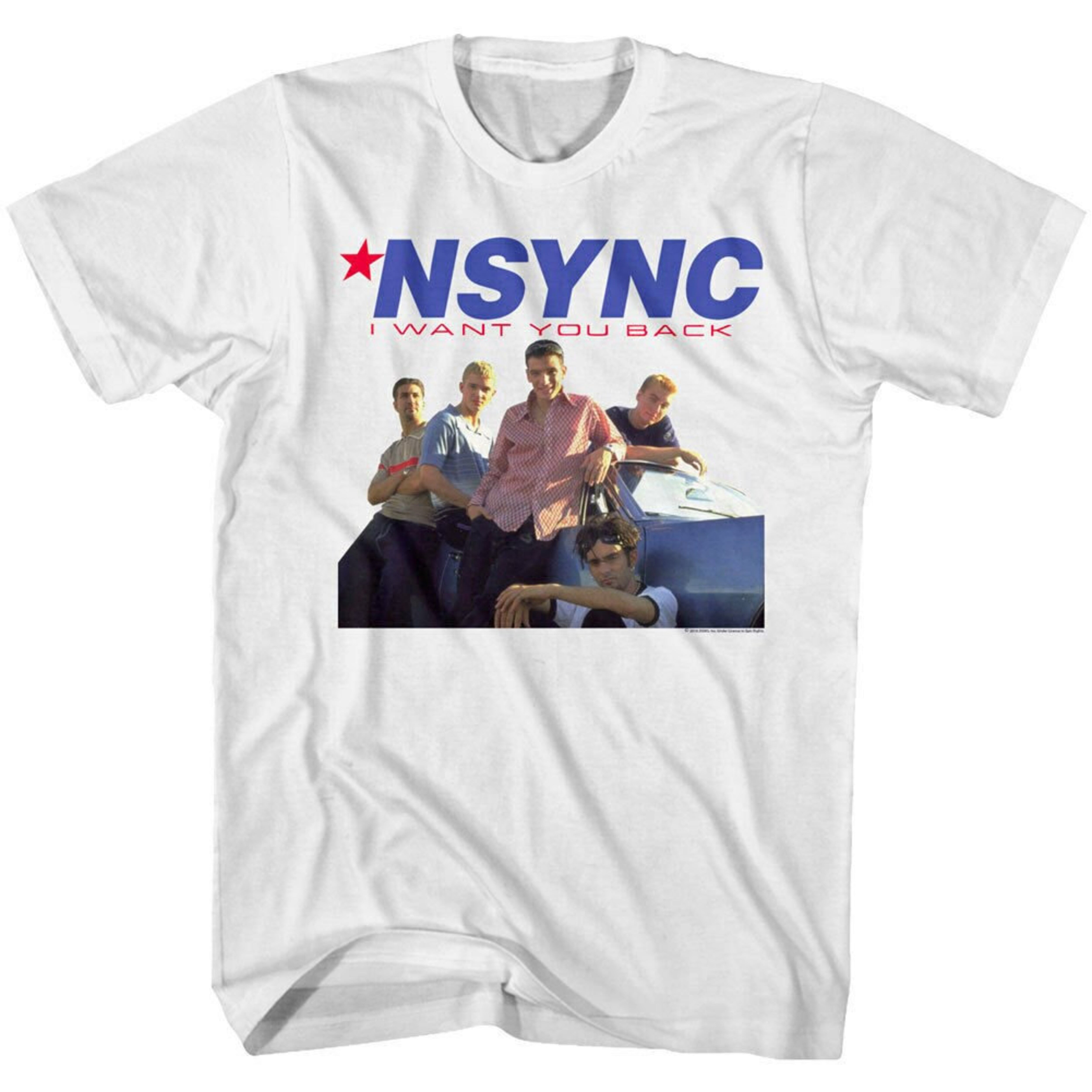 NSYNC Shirt Want You Back Men's Graphic Tees - Walmart.com