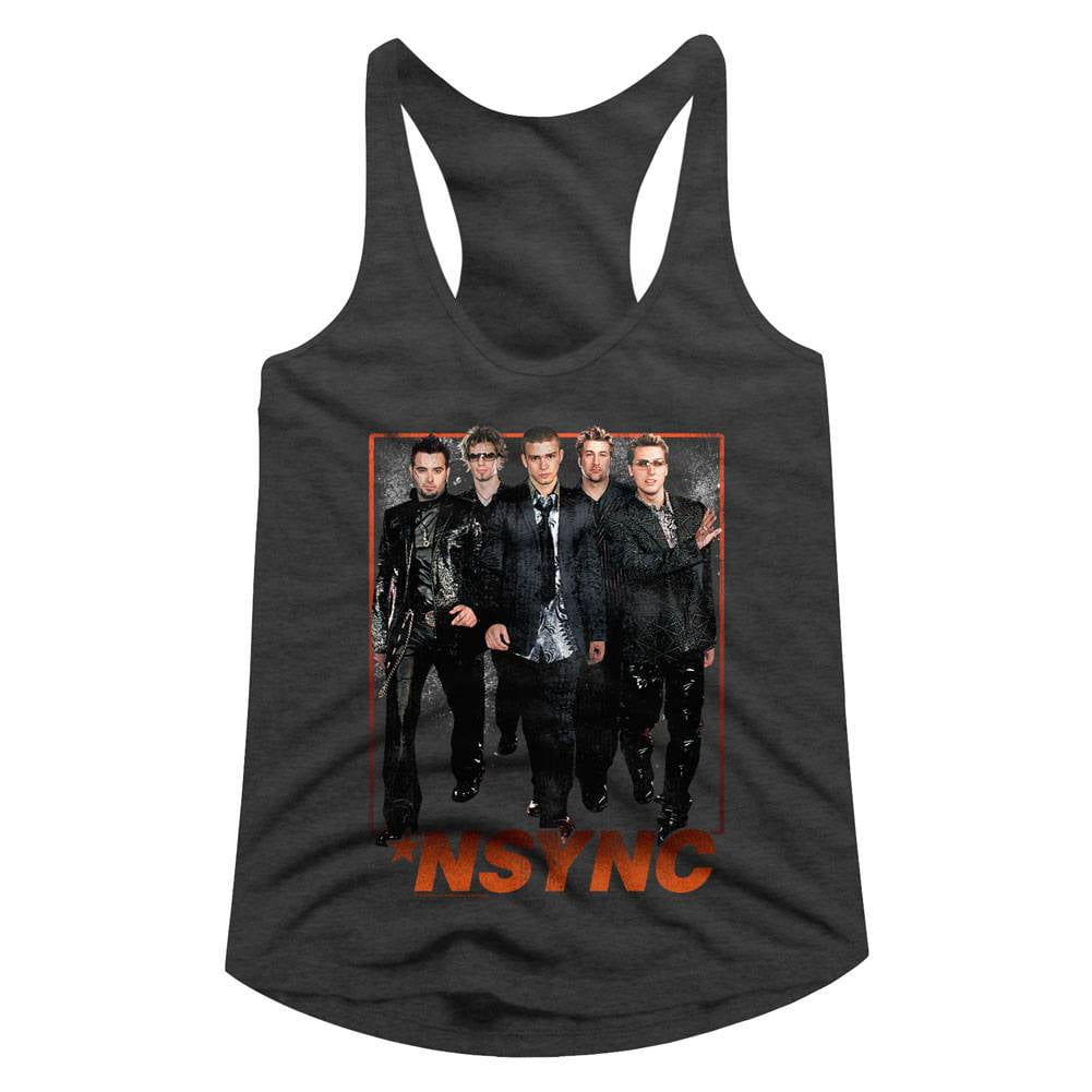 Nsync Struttin Womens Racerback Tank Top