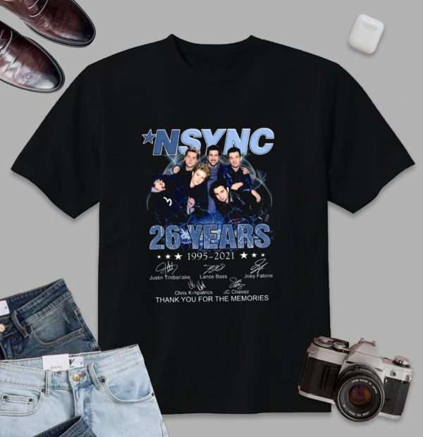 NSYNC Thank You For The Memories T Shirt - Walmart.com