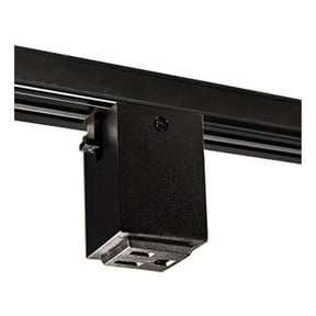 6 ft. Accessory Single Circuit Wire Track System - Black - Walmart.com