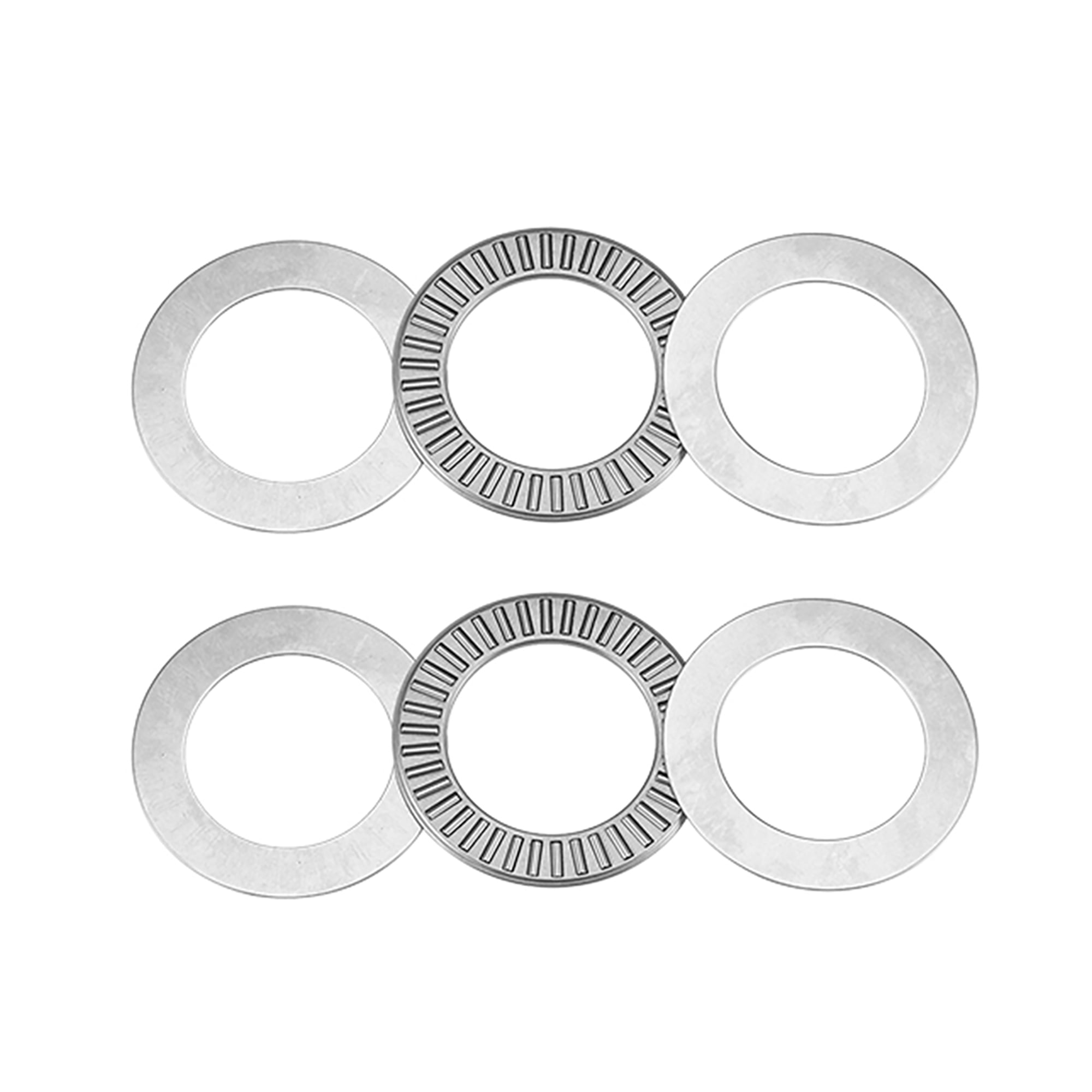 Uxcell NTA2031 Thrust Needle Roller Bearing with Washers 1 1/4" Bore 1 ...