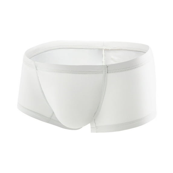 NTACZA No Fly Mens Briefs Breathable Seamless Boxer Briefs Ice Silk Ice ...