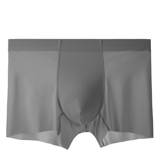 NTACZA Underwear for Men Breathable Mesh Ice Silk Boxer Briefs Stretch ...