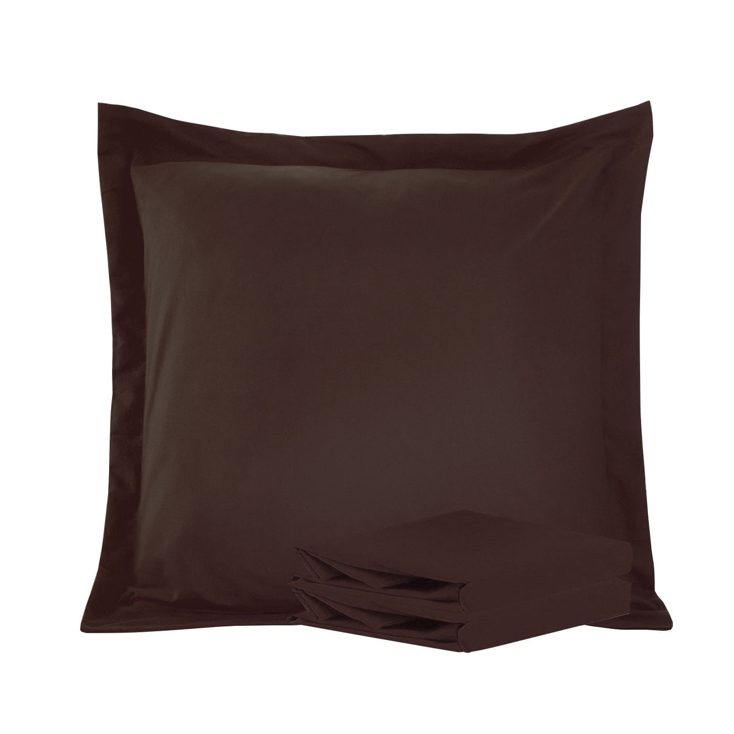 NTBAY 100% Brushed Microfiber Euro Pillow Shams Set of 2, Super Soft ...