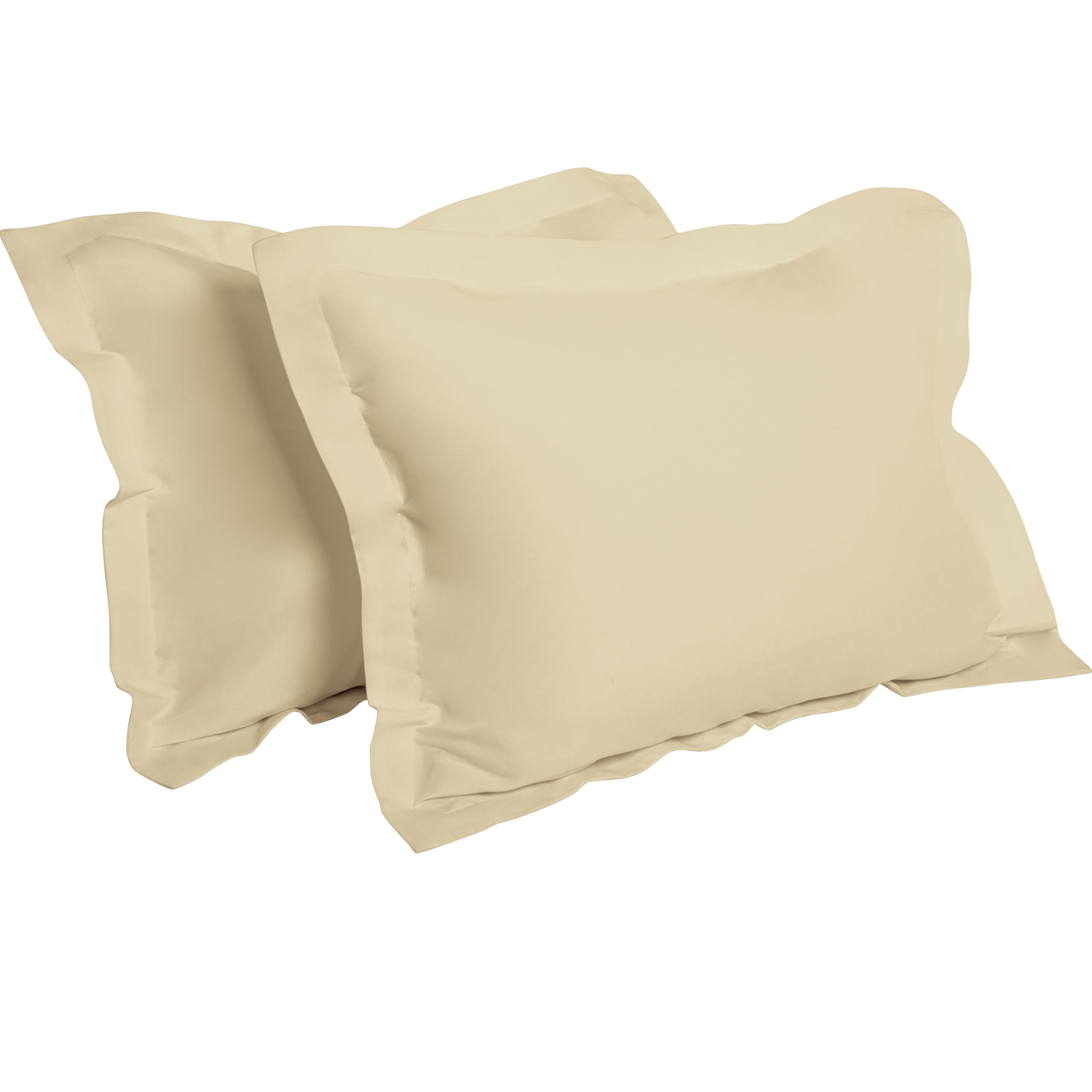NT Bay Microfiber Queen Pillow Shams, Ultra Soft, Breathable, Khaki, 20 ...