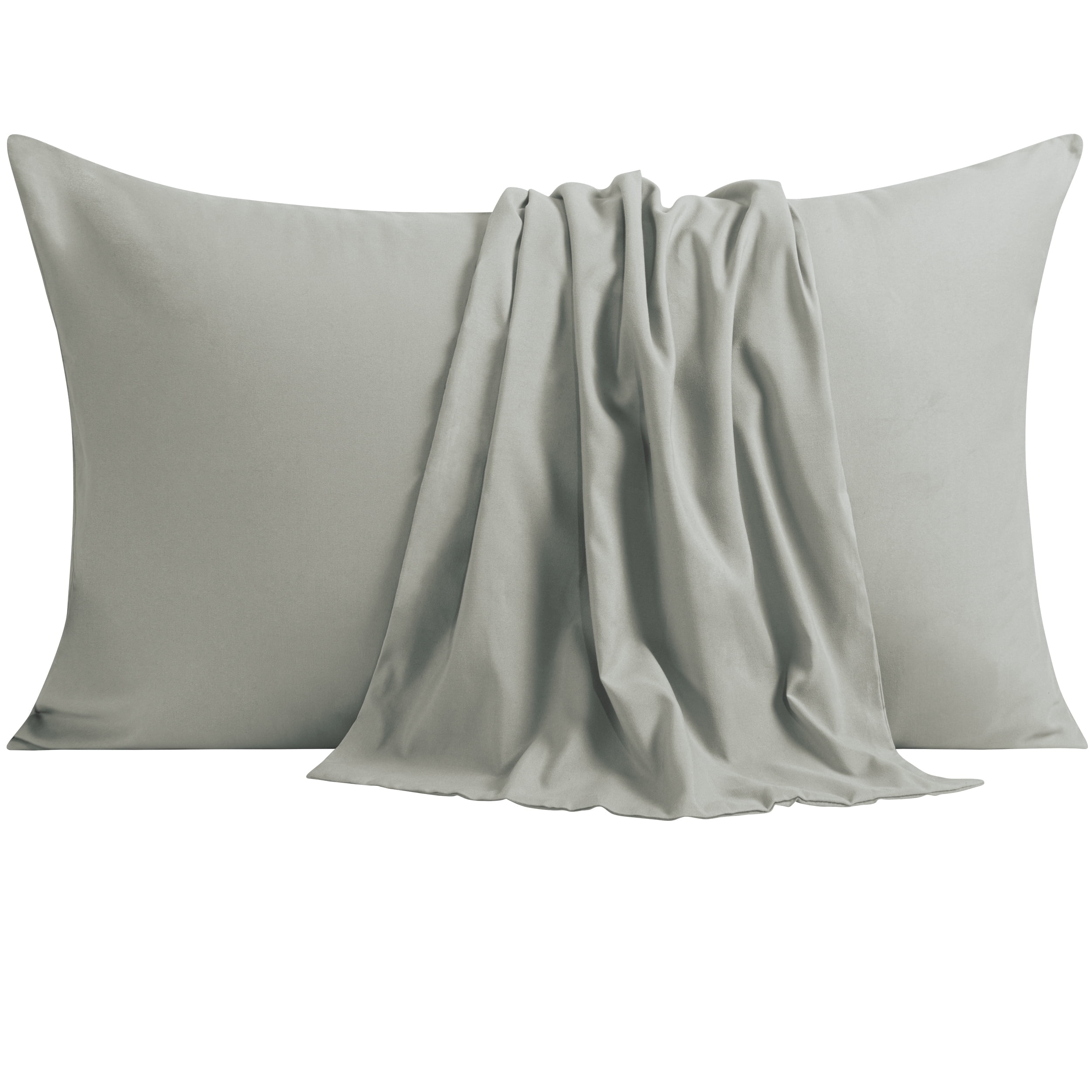 NTBAY Ultra Soft Double Brushed Microfiber Pillowcase Set ...