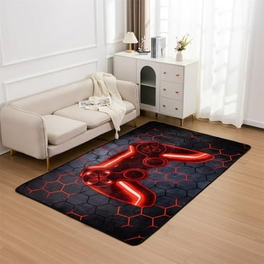 Free Shipping! Gaming Rug for Boys Bedroom, Video Game Carpet with ...