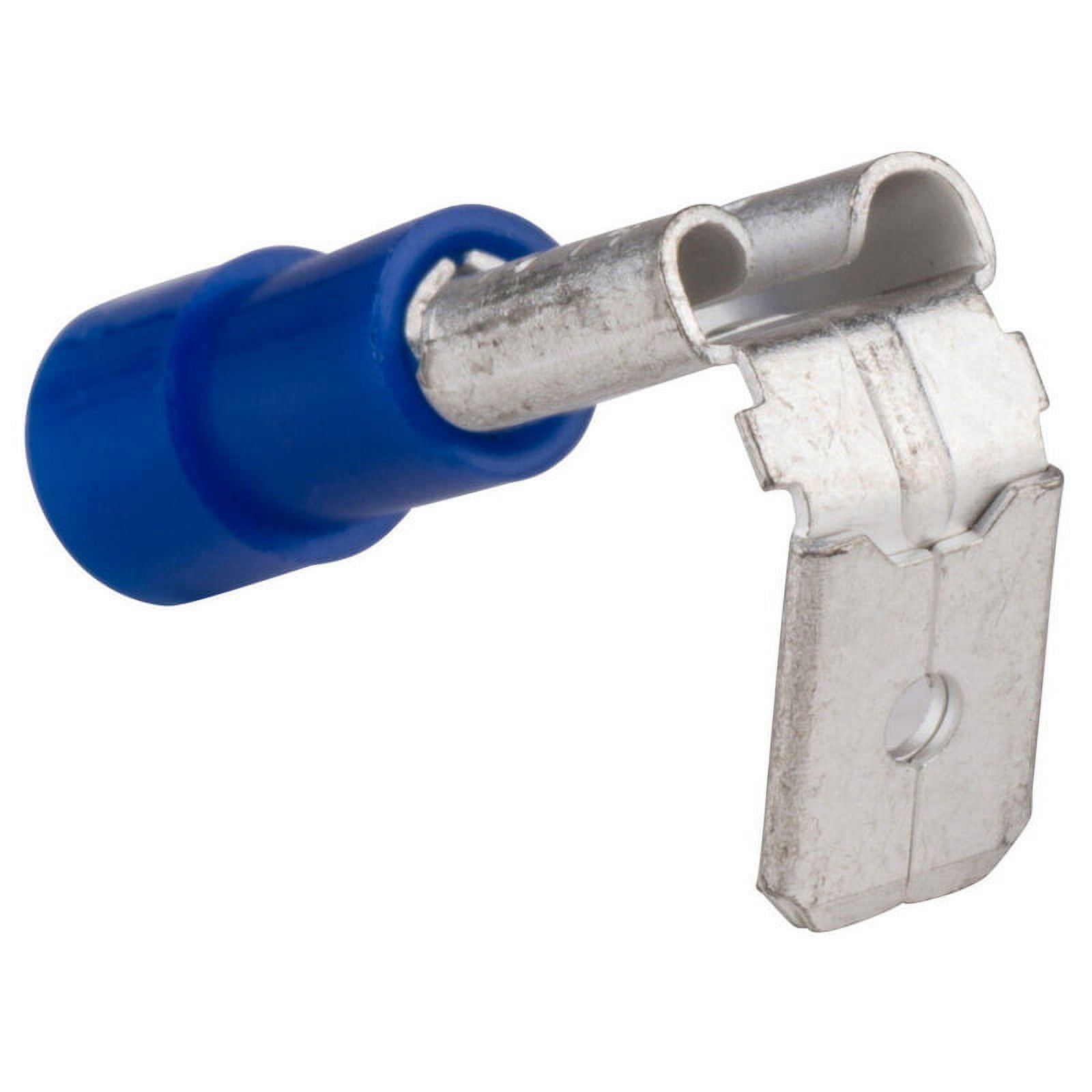 NTE 76-NIPD16 1/4" Nylon Insulated Piggy Back Disconnect (16-14) Blue ...