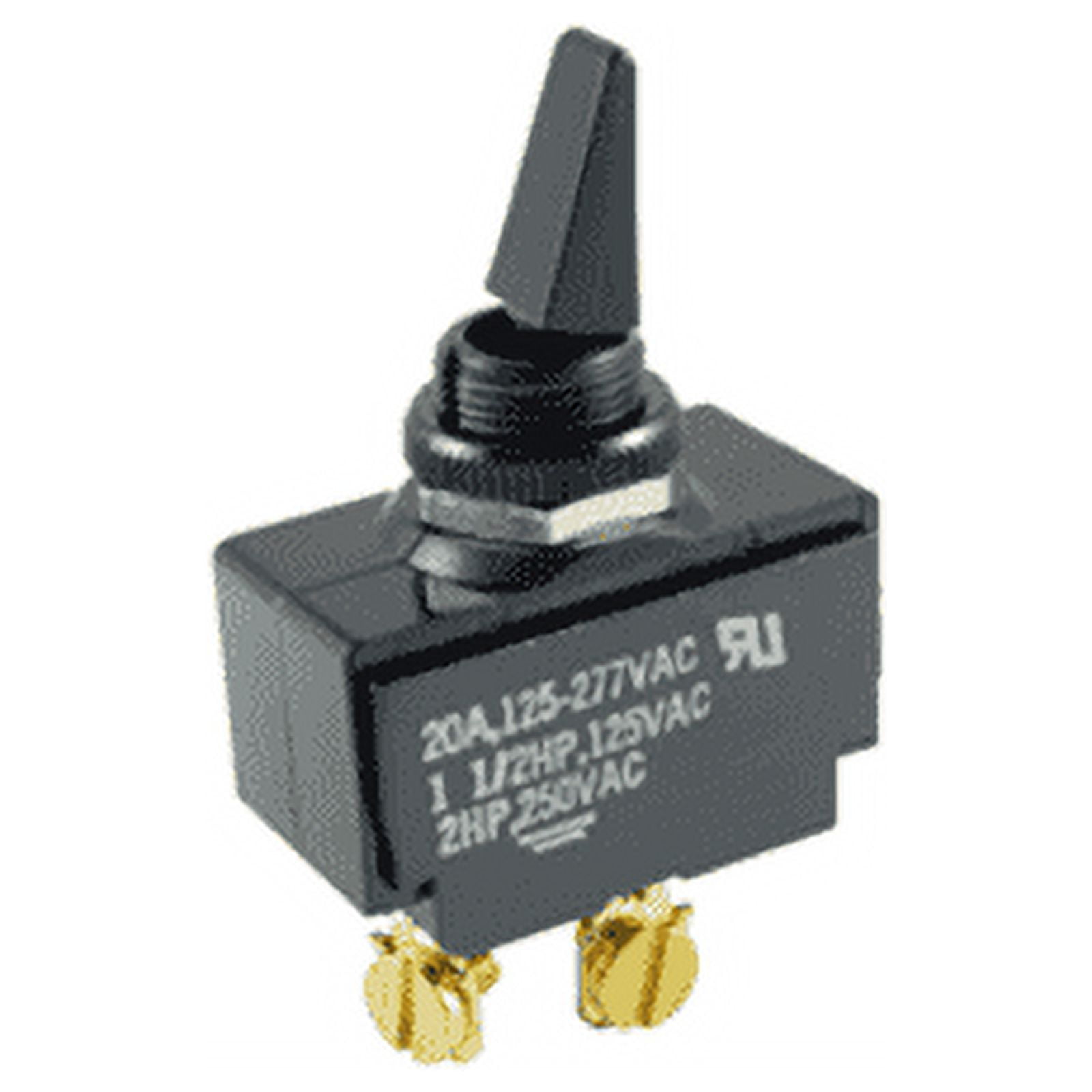 NTE Electronics 54-110 SWITCH PADDLE TOGGLE 20A 125VAC .5" MOUNT ...