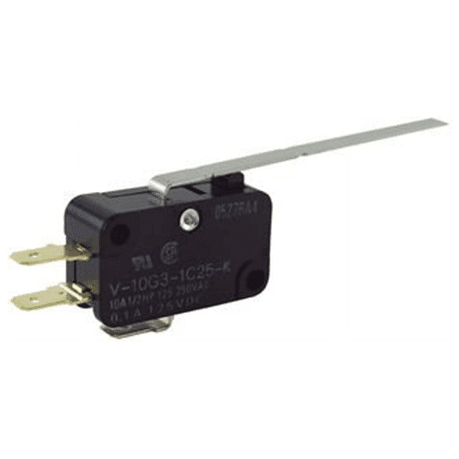 NTE Electronics 54-404 Miniature Snap Action Switch with Pin Plunger ...