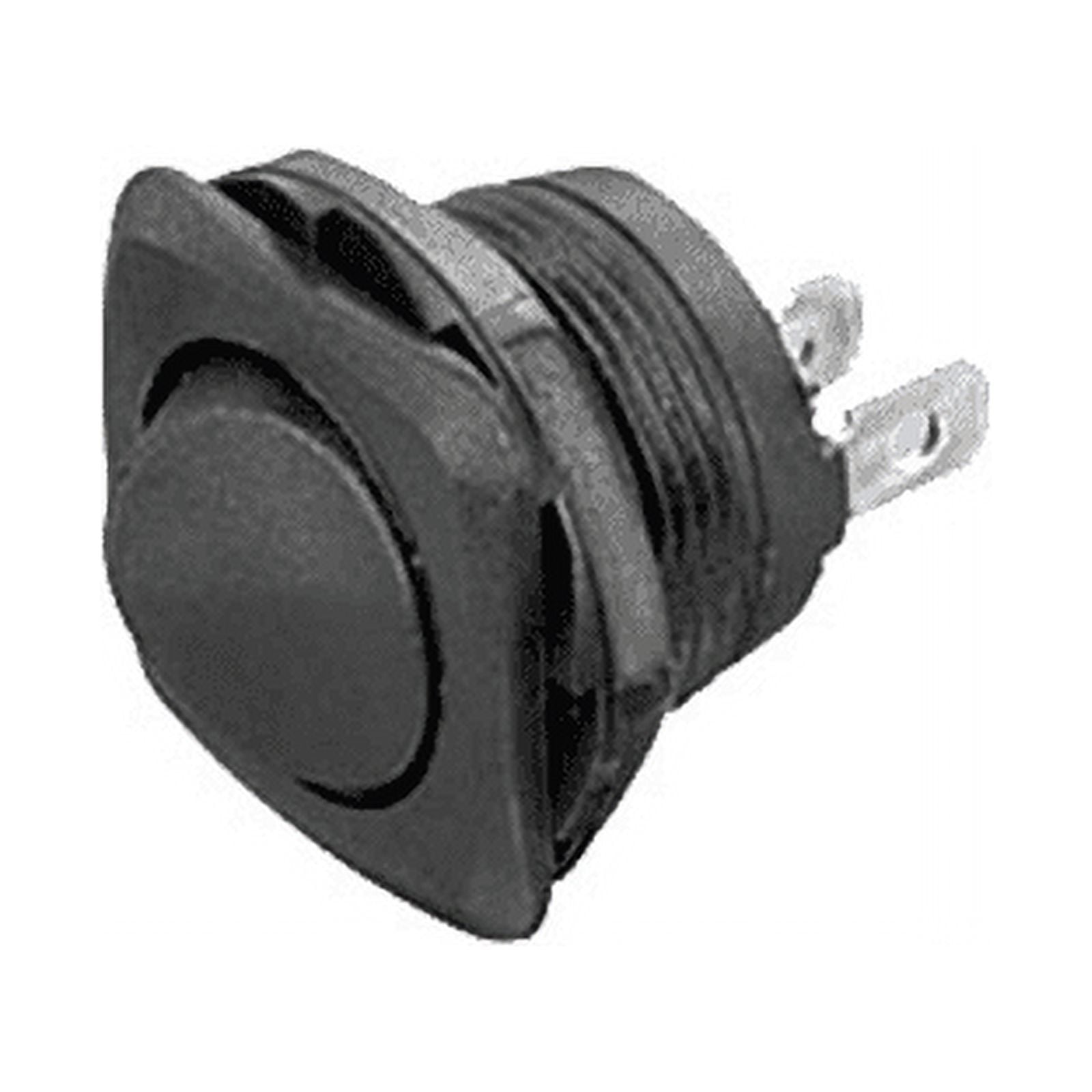 NTE Electronics 54-548 Round Hole Rocker Switch without Legend SPDT ...