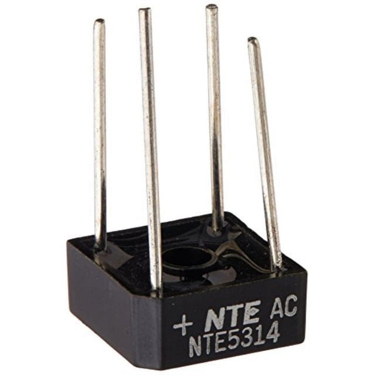 NTE Electronics NTE5314 Full Wave Single Phase Bridge Rectifier, 8 Amps ...