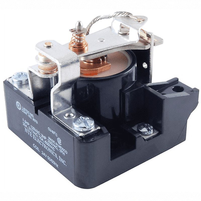 NTE Electronics R04-5A30-240 RELAY-240VAC 30 AMP SPST-N/O HEAVY DUTY ...