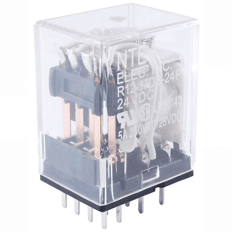 NTE Electronics R12-17D3-6P RELAY-4PDT 6VDC 5AMP PC BOARD MOUNT ...