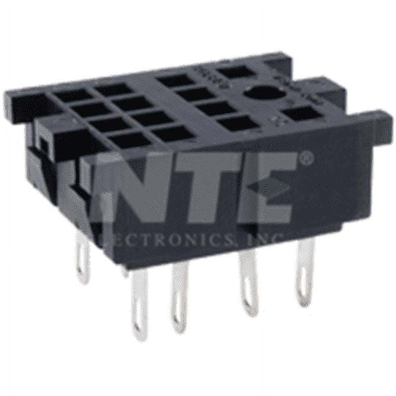 NTE Electronics R95-148 SOCKET 8-PIN DPDT 300V 10A GROUND LUG OMITTED ...