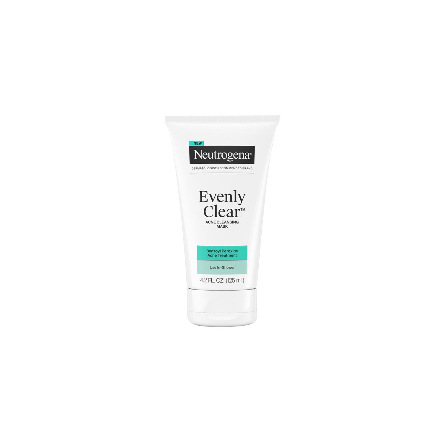 Neutrogena Evenly Clear Acne Cleansing Mask, 4.2 fl. oz HSA/FSA ...