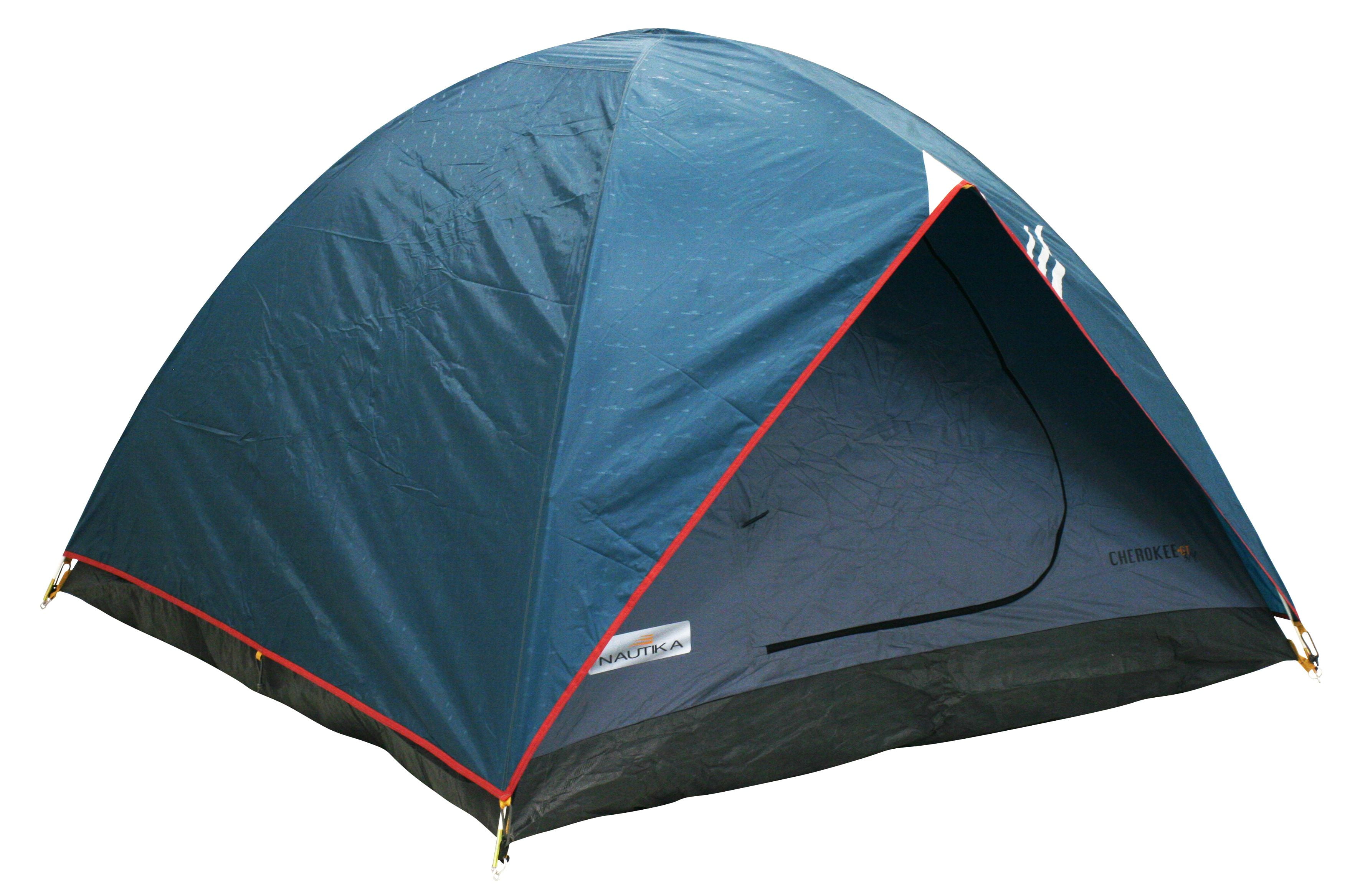 NTK Cherokee GT 4 Person 7x7 Foot Waterproof Hiking Dome Tent with ...