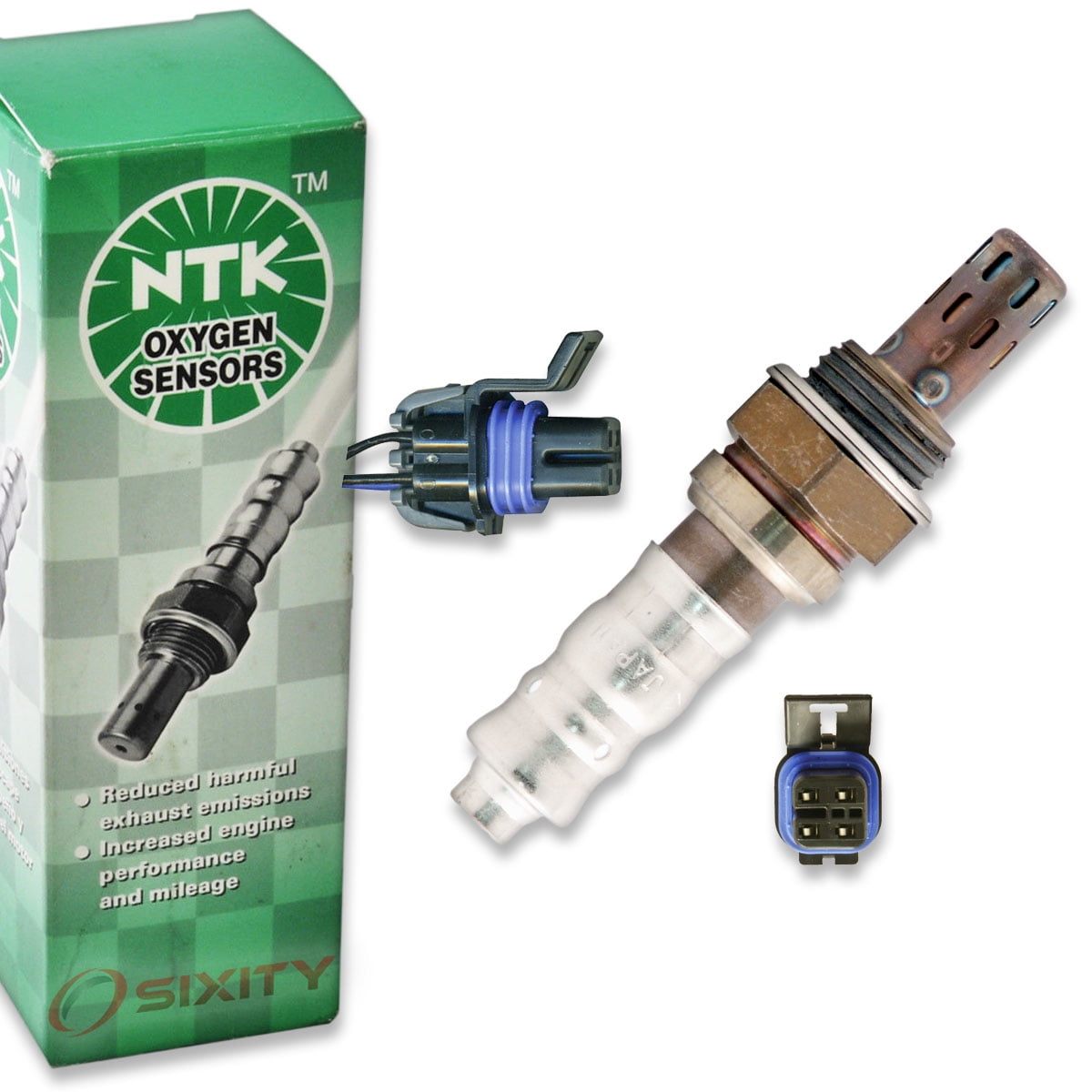 NTK Downstream Right Oxygen (O2) Sensor compatible with Ram 1500 Classic 5.7L V8 2019-2020 ...