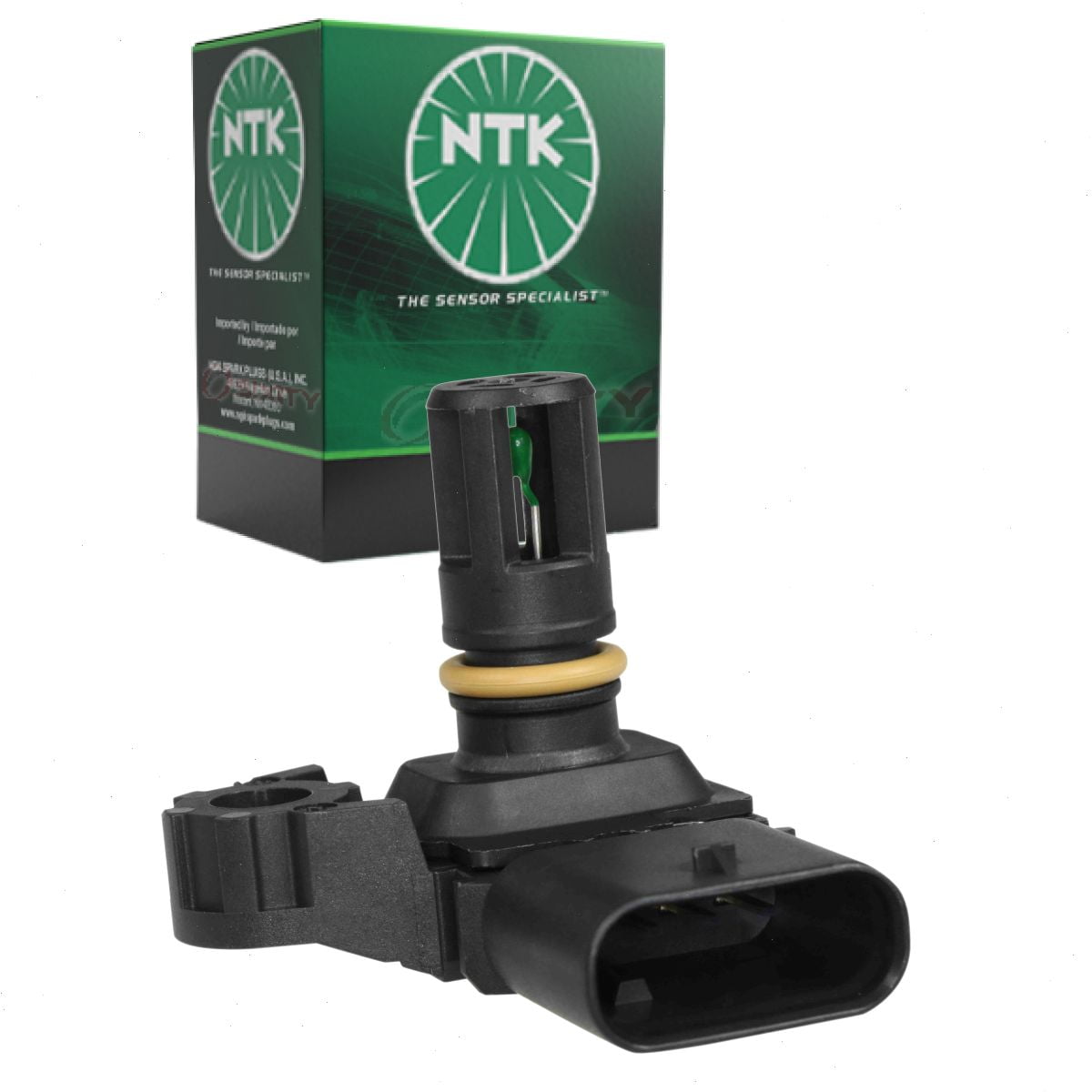 NTK Manifold Absolute Pressure Sensor compatible with Ford F-150 2.7L 3 ...