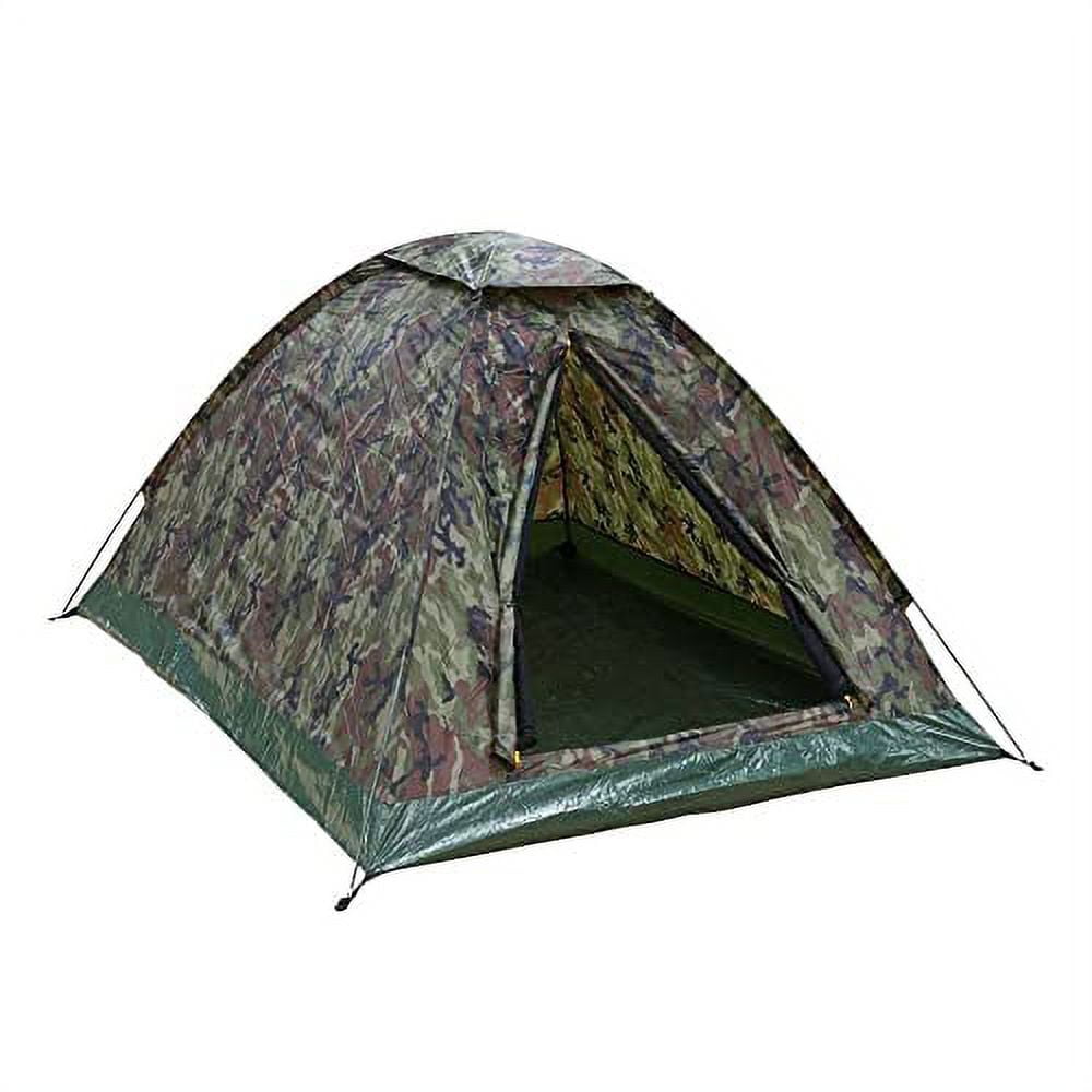 NTK Panda 2 Person Tent for Camping - Camo | Ventilated | 2 Season ...
