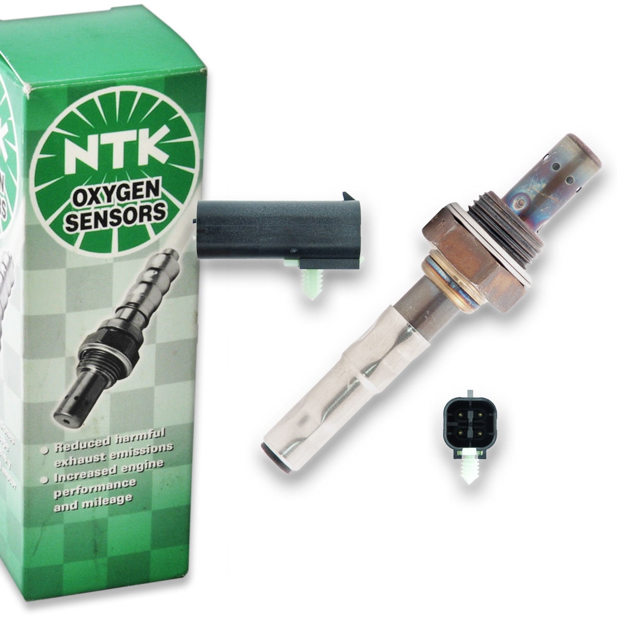 NTK Upstream Oxygen (O2) Sensor compatible with Jeep Wrangler 2.5L 4.0L L4 L6 1991-1995 ...
