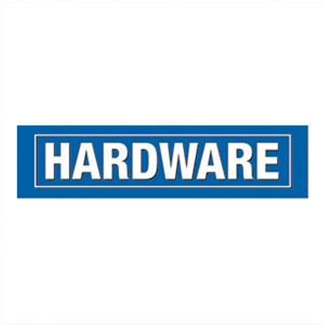 NTP SSCHARDWA Hardware Sign-Color - Walmart.com