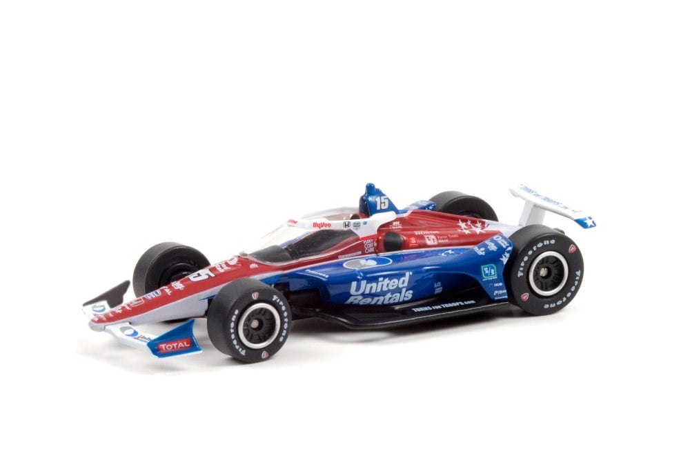 NTT IndyCar Series, #15 Graham Rahal, Greenlight 11511/48 - 1/64 scale ...