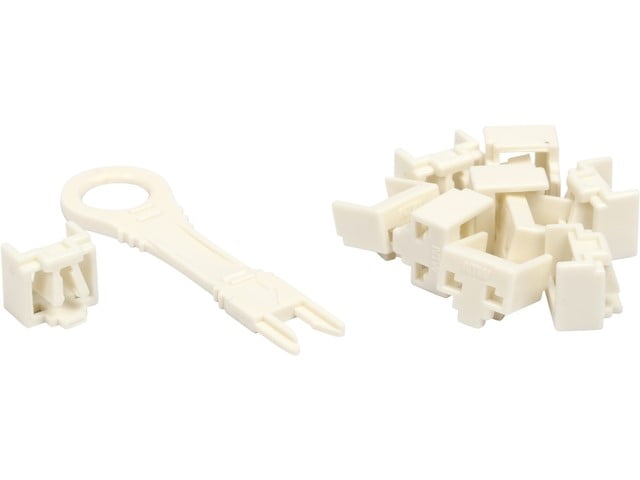 NTW RJ45 Port Blocker & Dust Cover, Network Port Lock, Ethernet Port ...