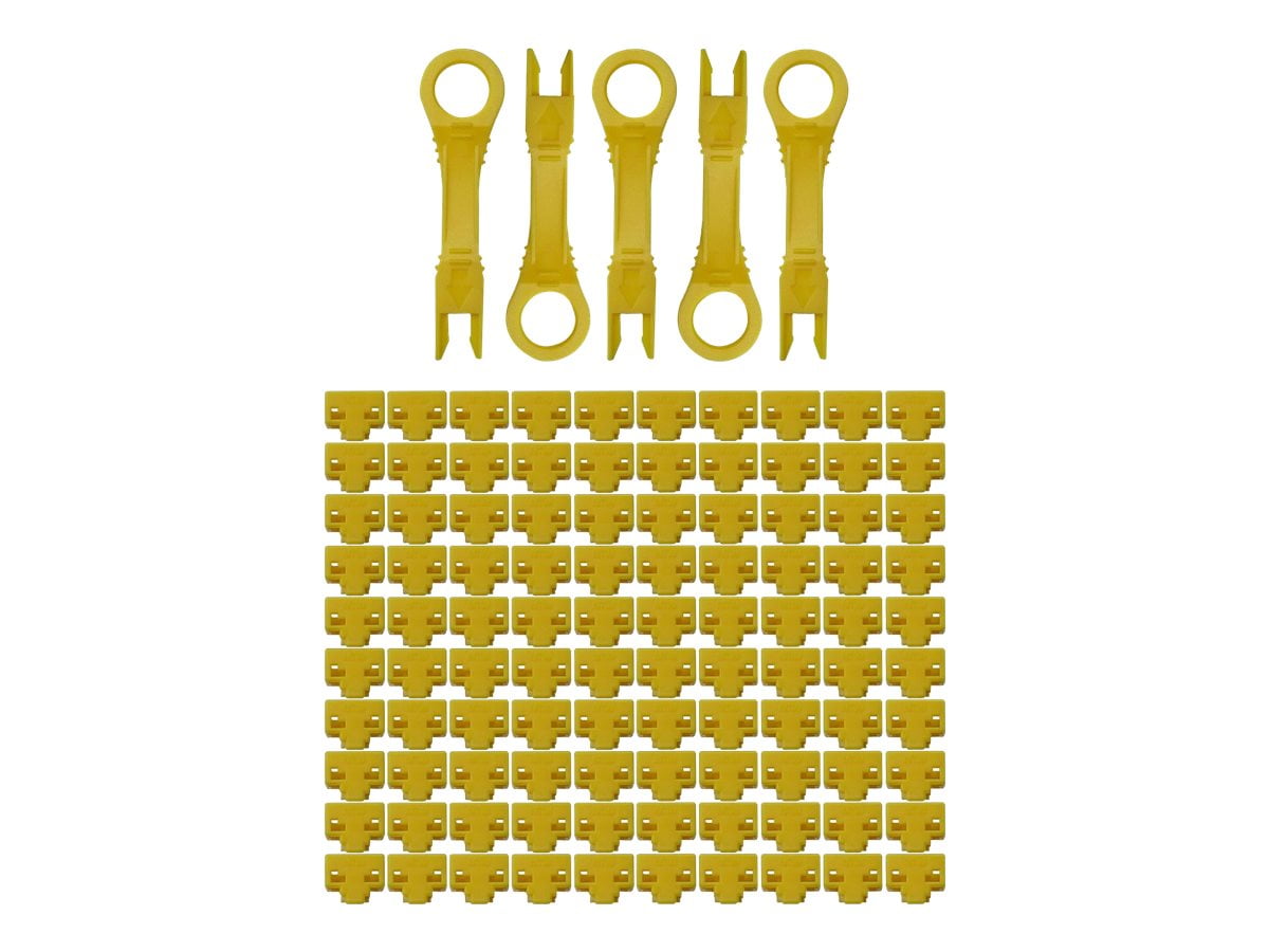 NTW RJ45 Port Blocker & Dust Cover, Network Port Lock, Ethernet Port ...