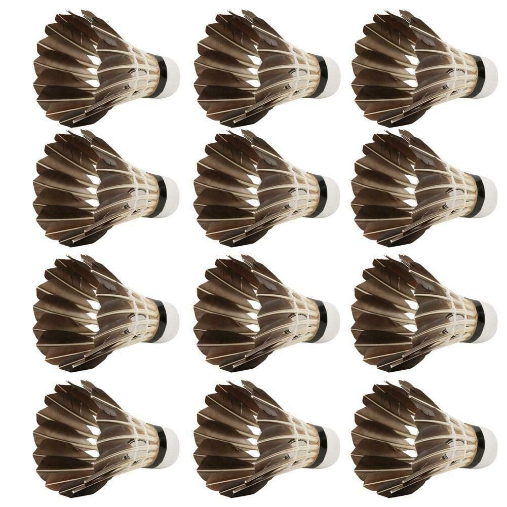 NTY Black Goose Feather Badminton Shuttlecock , Made Of High Quality ...
