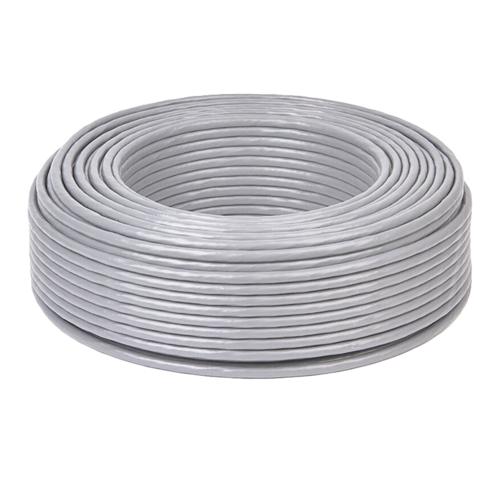 NTZNDZ Gray 300ft Bulk Cat6, CCA Ethernet Cable, 23 AWG, UTP, POE ...