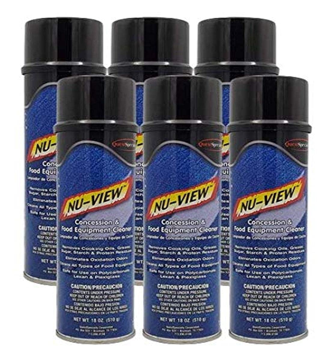 NU-View Concession & Food Equipment & Multi-Purpose Cleaner, Removes ...