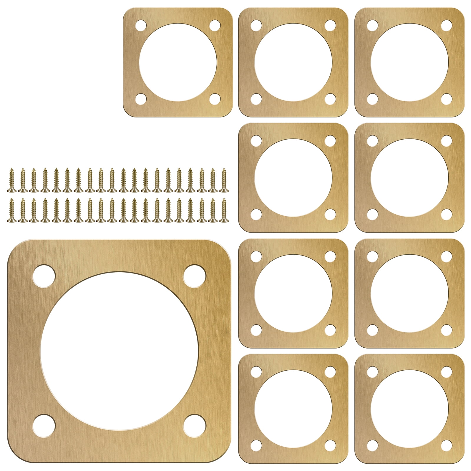 NUAHRHY 10Pcs Bird House Guard with Copper Portal 1 1/2 Inch Opening ...