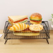 Nifty Solutions Collapsible 3-Tier Baking Cooling Rack – Non-Stick ...