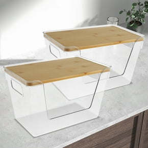 Storage Bins With Front Opening