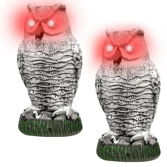 Bird Repellent, Kadlawus Bird Repellent, Reflective Hanging Owl ...