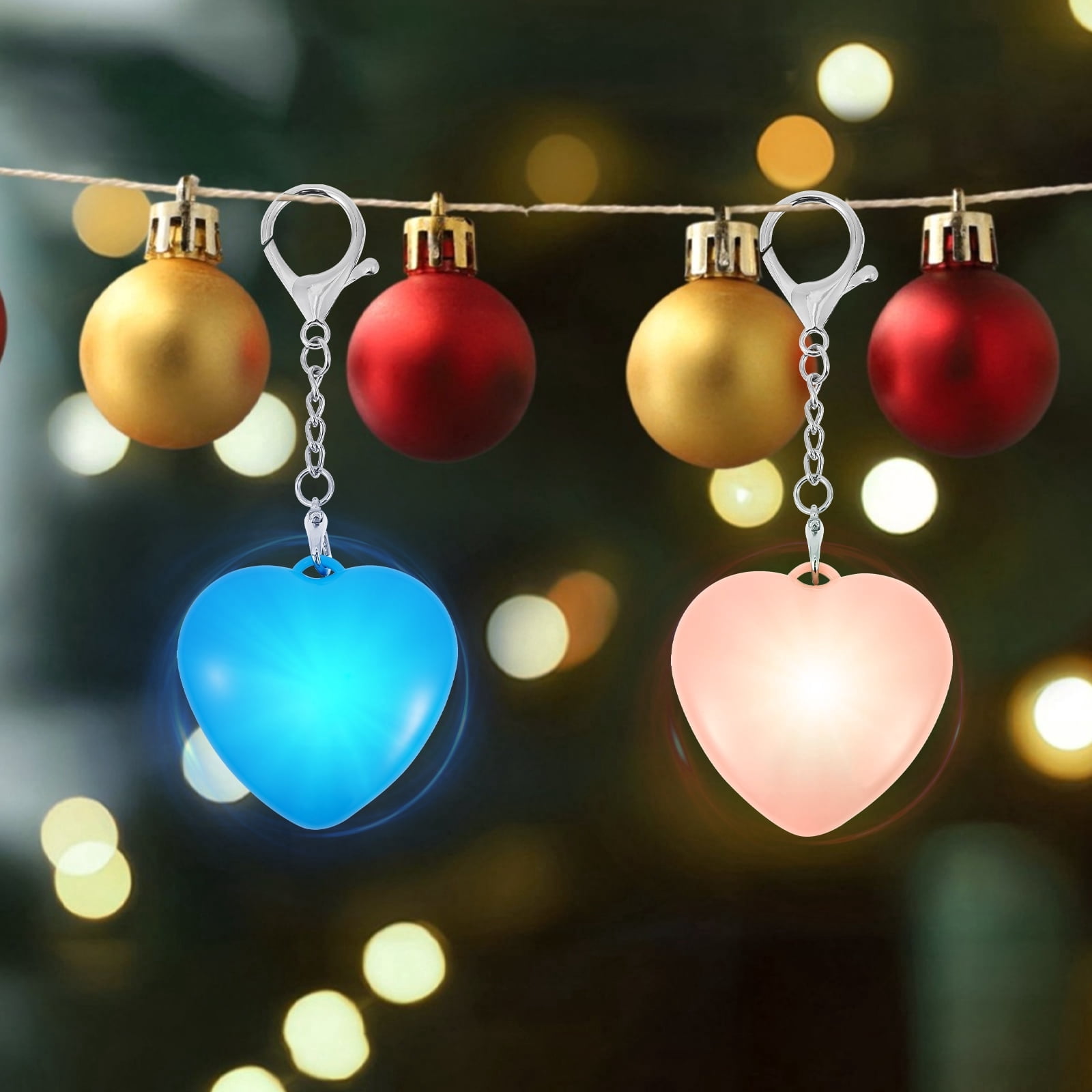 NUAHRHY 2pcs Purse Glow Heart Light LED Automatic Sensor Light Touch ...