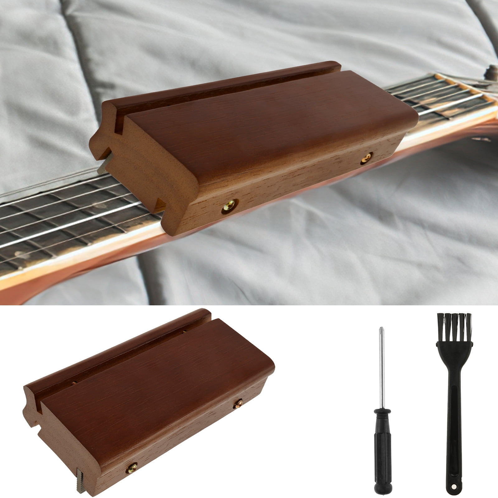 NUAHRHY 3/23/35 Degree Fret End Beveling File Wooden Precision Fret End ...