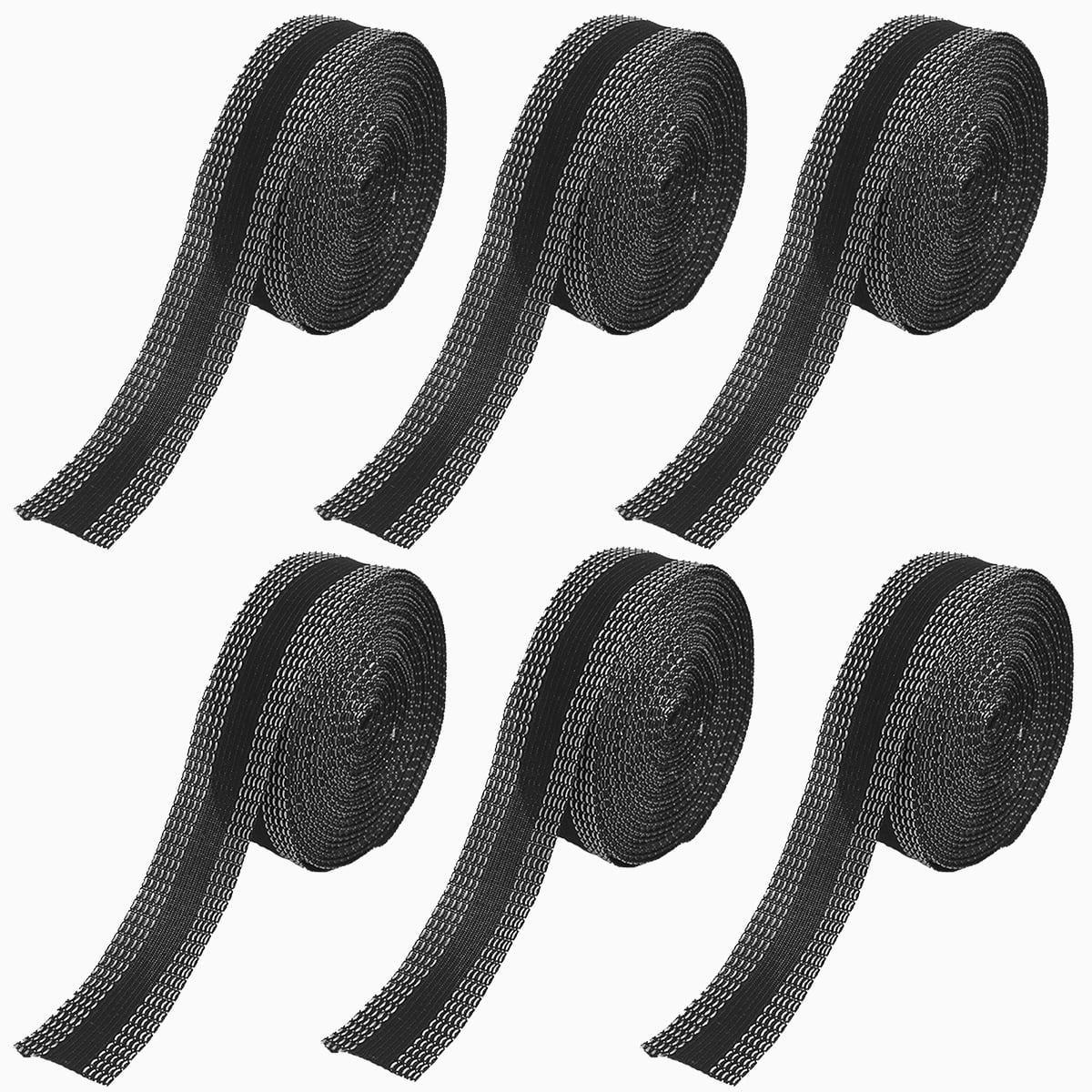 NUAHRHY 6 Packs Iron-on Hem Tape Pants Edge Shorten Self-Adhesive Hemming Tape Iron-on Hem ...