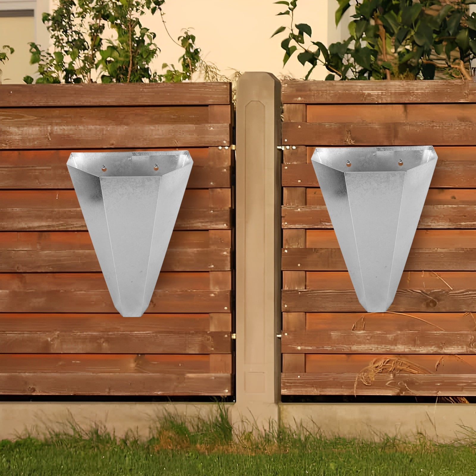 NUAHRHY 2pcs Chicken Cone Galvanized Steel Poultry Restraining Cone ...