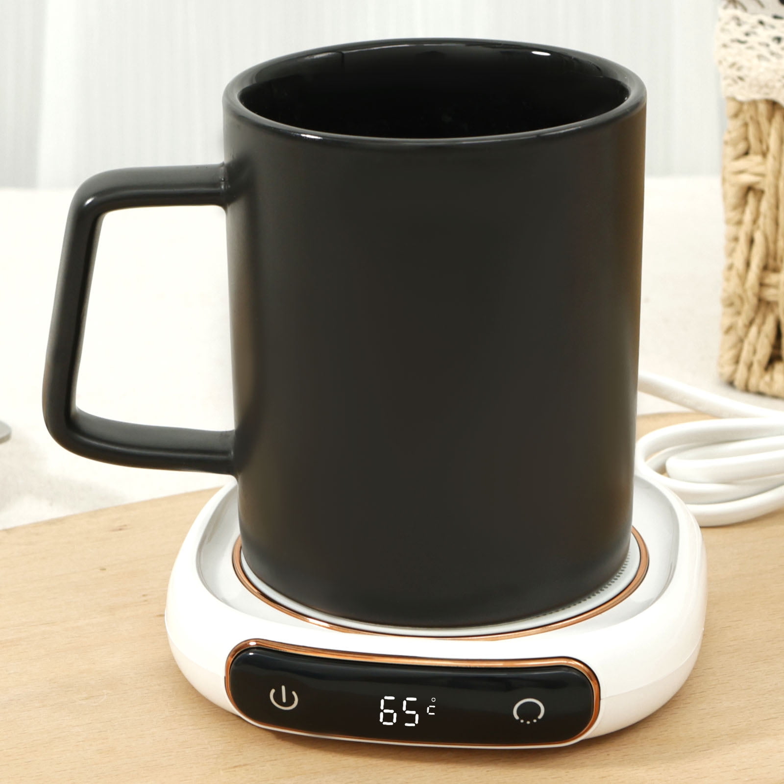 NUAHRHY Coffee Mug Warmer Smart Coffee Cup Warmer with 3 Temp Settings ...