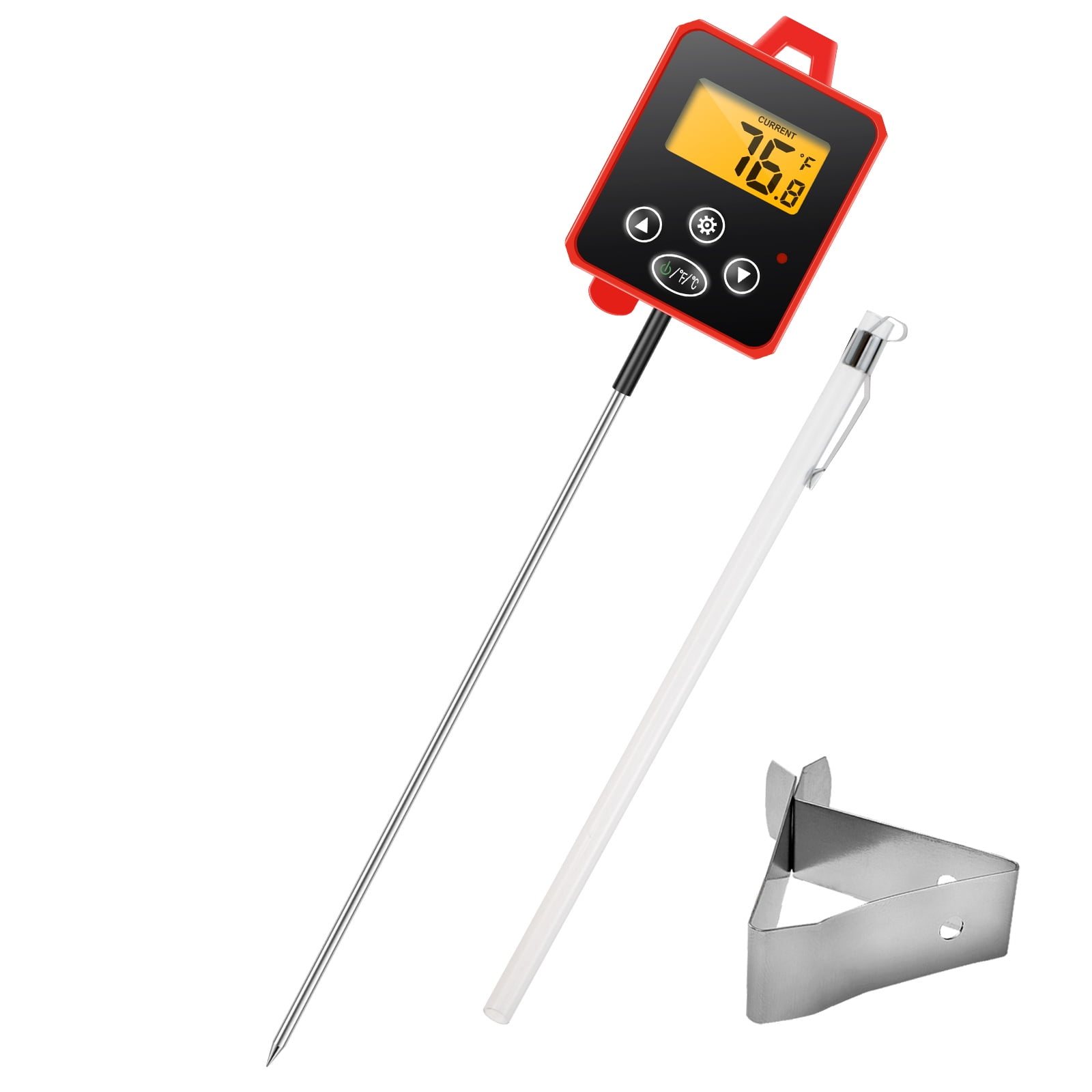 NUAHRHY Digital Candy Thermometer Easy to Clean Versatile Food ...