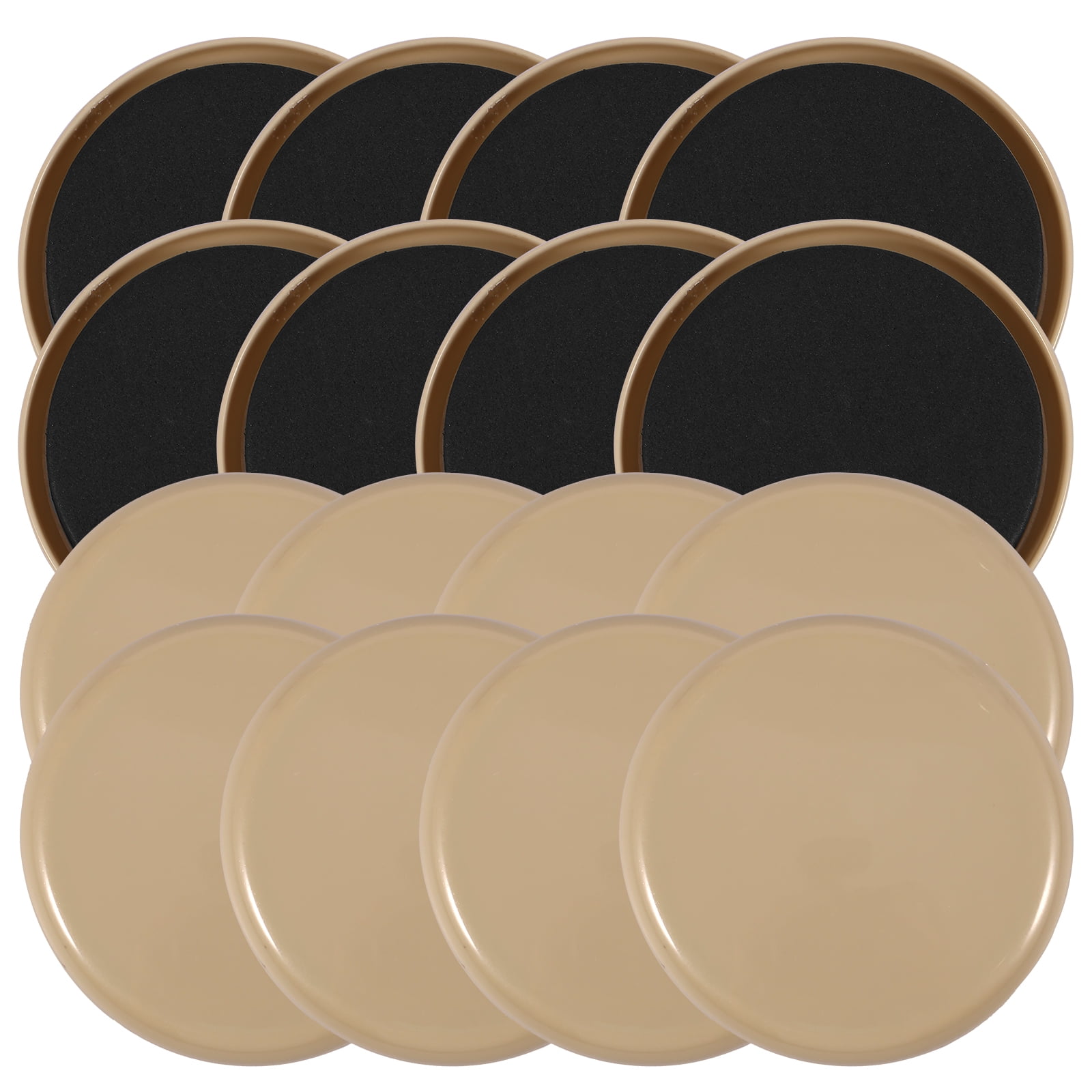 Walmart 16 Pack Furniture Sliders, Plastic Rubber 3.5 Inch Movers for ...