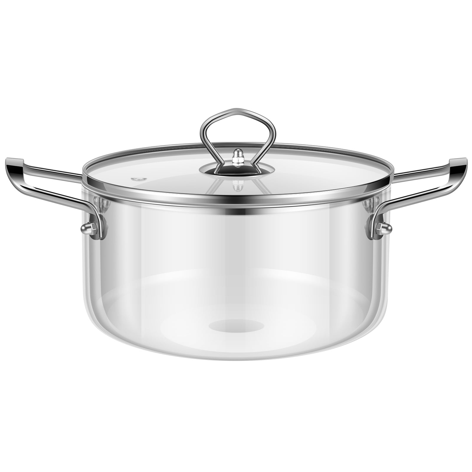 Customer reviews for NUAHRHY Glass Cooking Pot 2.5L/3.5L Heat Resistant ...