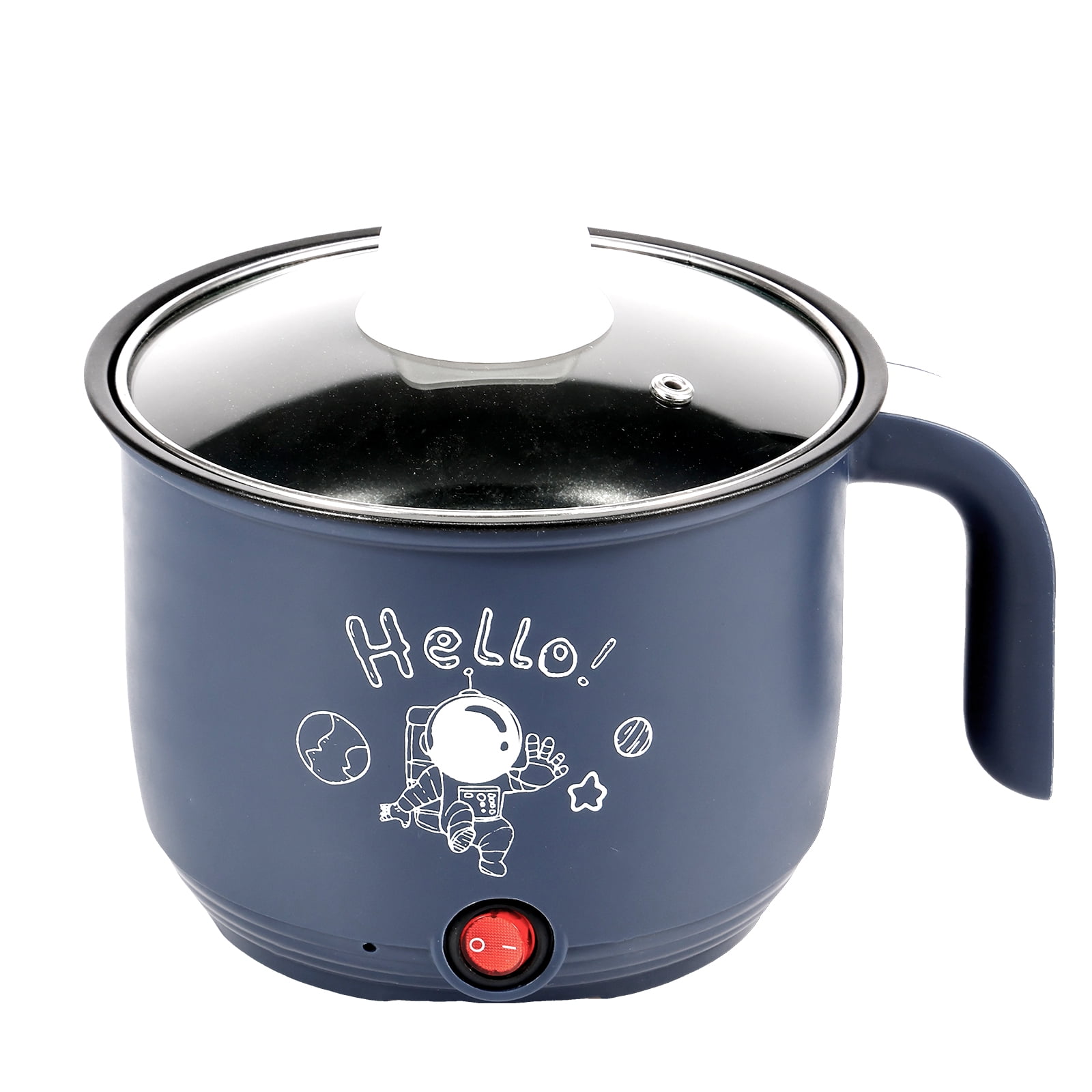 NUAHRHY Mini Electric Pot 1.8 L US Stainless Steel Electric Cooker Pot ...