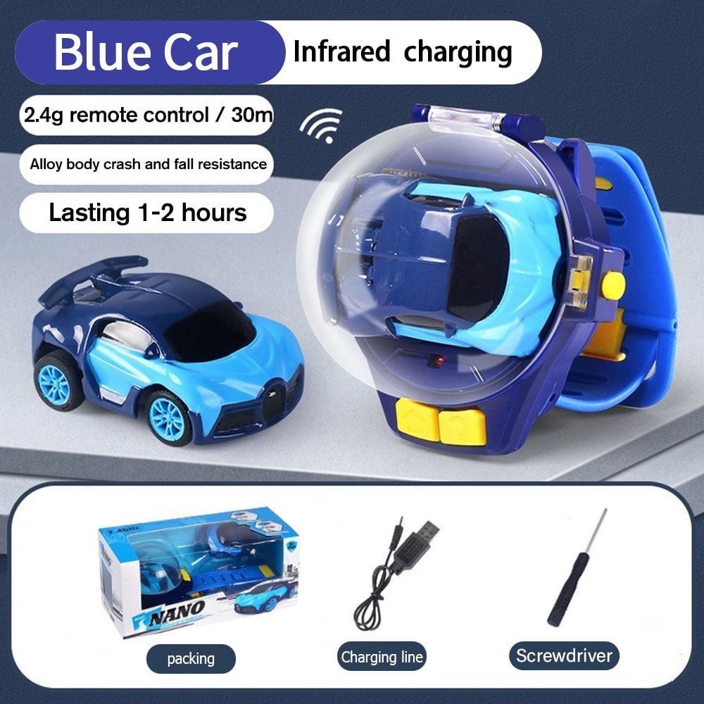 NUAHRHY Nifei New Mini Remote Control Car Watch Toys, 2.4 GHz Cartoon ...