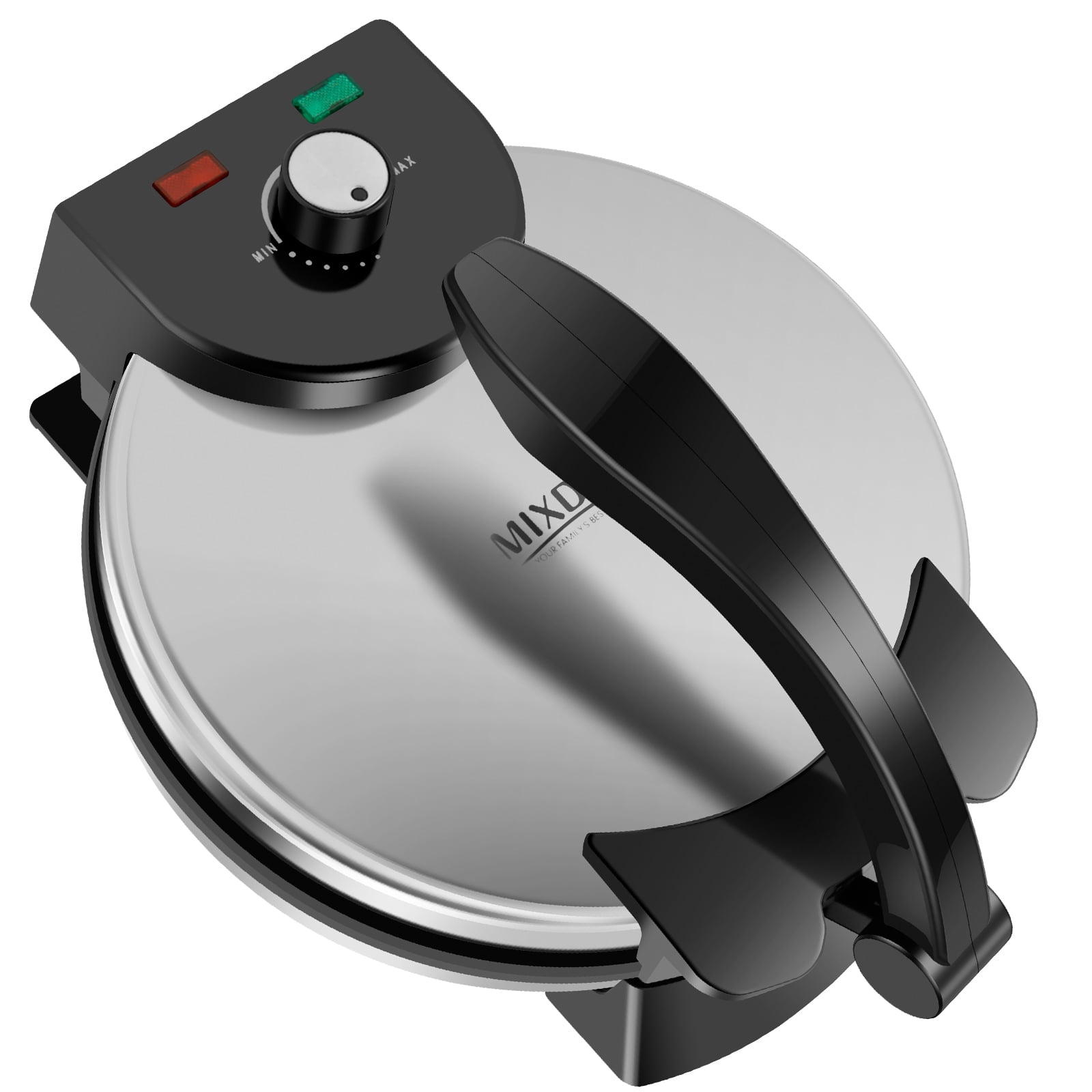 NUAHRHY Roti Maker with Removable Handle Electric Tortilla Press ...