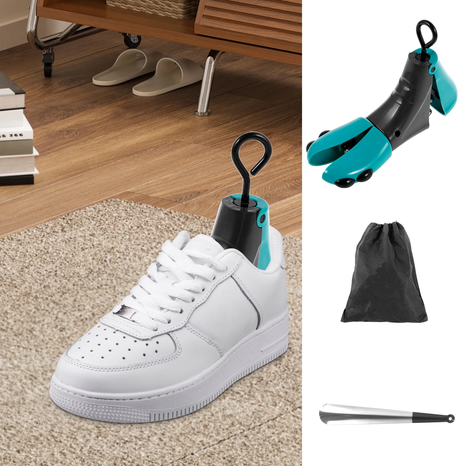 NUAHRHY Shoe Stretcher for Left and Right Shoe Adjustable Boot ...